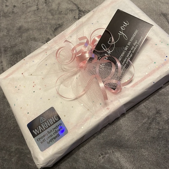 Bags | 6 Pc Warning Opening Package Cause Extreme Happiness Stickers ...